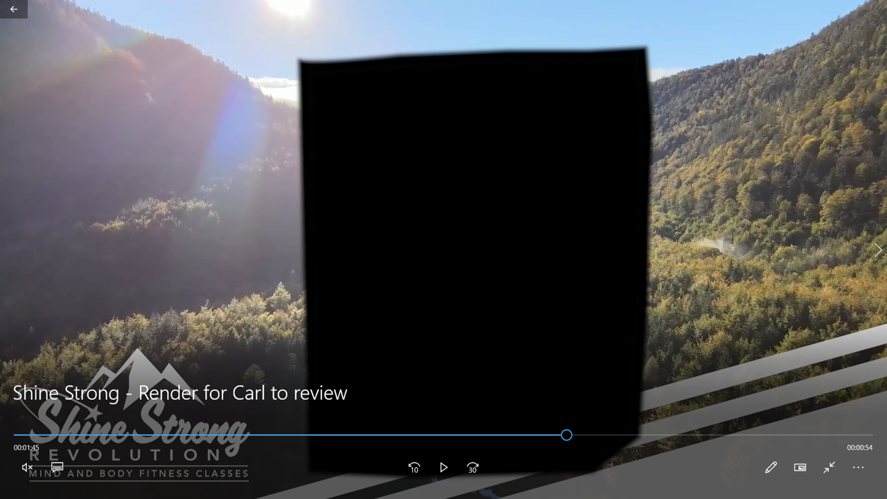 Glitch with green screen fades - Adobe Product Community - 12101593