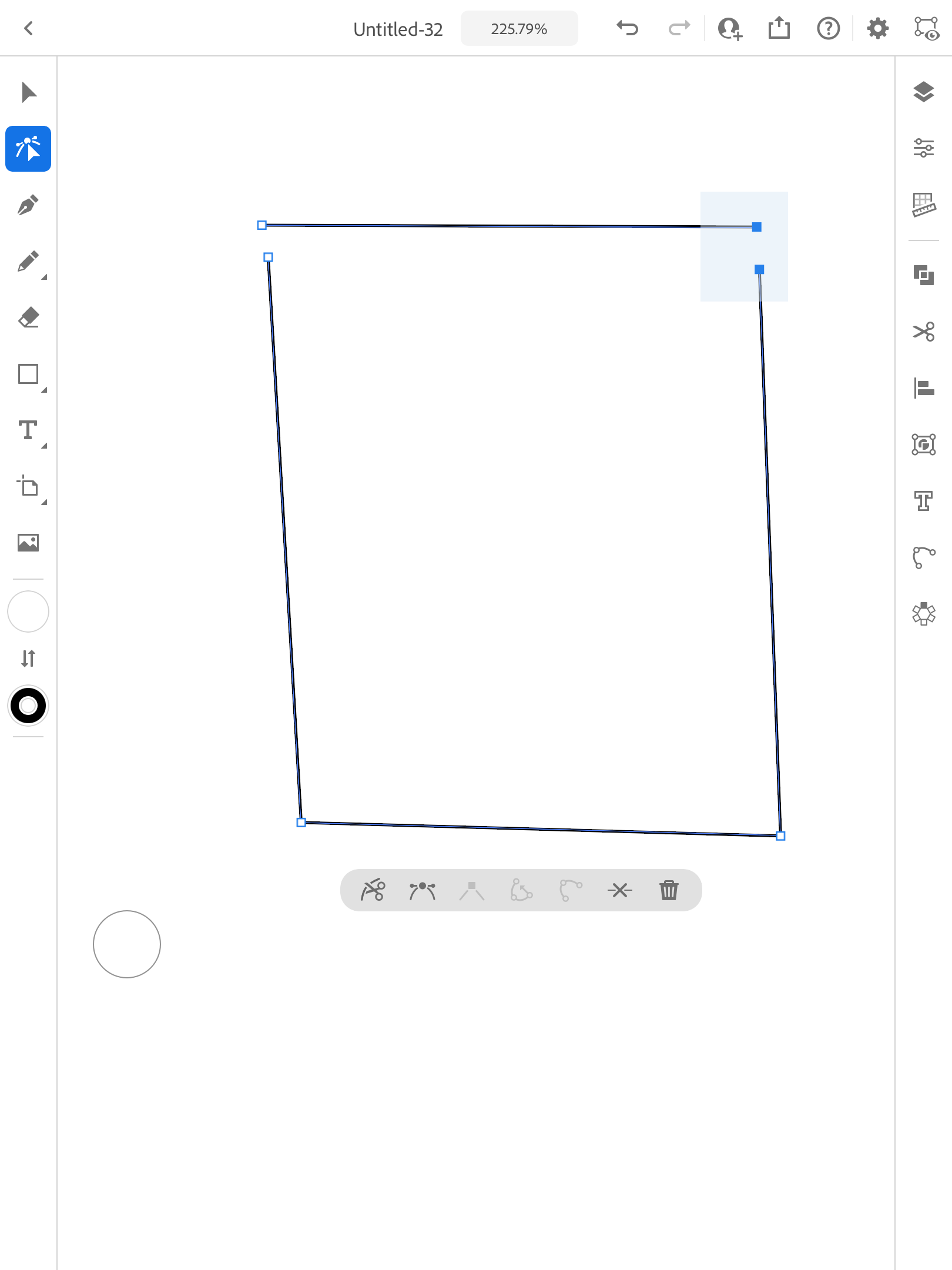 Joining paths - Adobe Support Community - 12064470