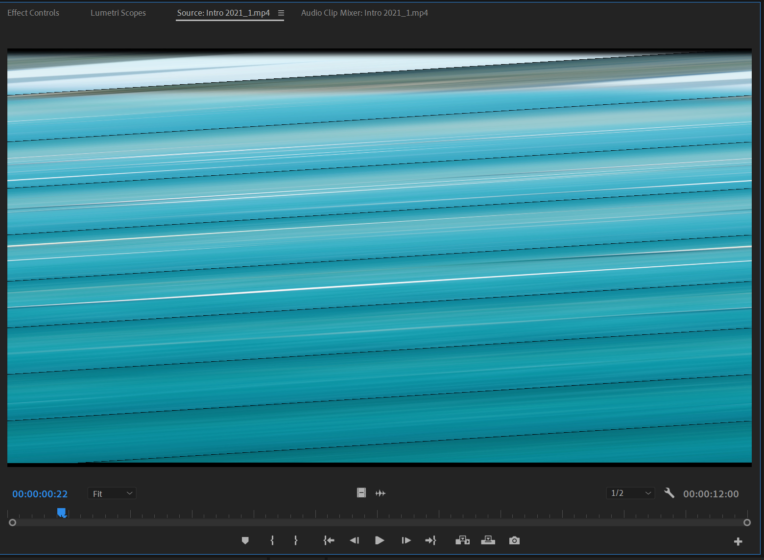 Video import shows diagonal distortion - Adobe Support Community - 12108331
