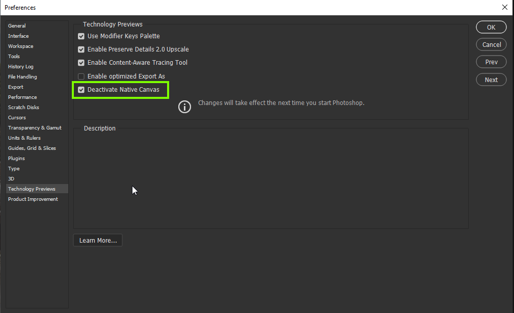 Solved: Doesnt work 3D in Photoshop - Adobe Support Community - 12110653