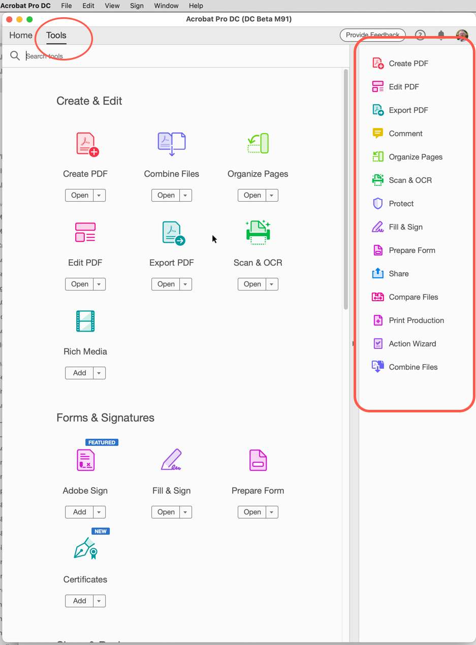 Tools in pro inaccessible. - Adobe Product Community - 12115072