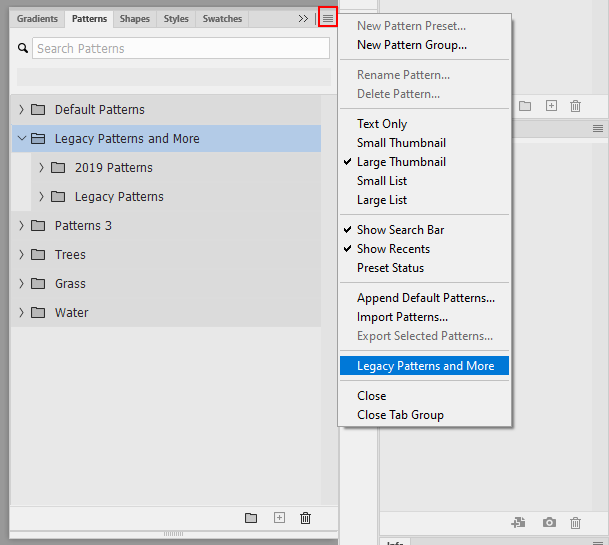 Solved: Looking for CS6 Patterns & Textures? - Adobe Community - 12116115