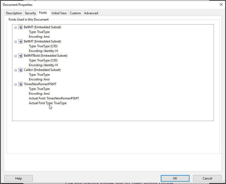 Solved: Font doesnt exist in document - Adobe Product Community - 12121432