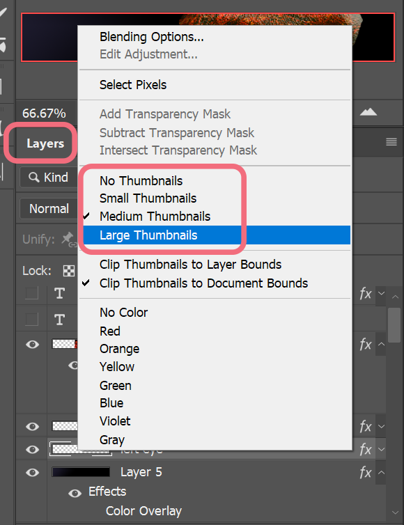 Solved: Increasing size of thumbnails for Mac? - Adobe Community - 12123630