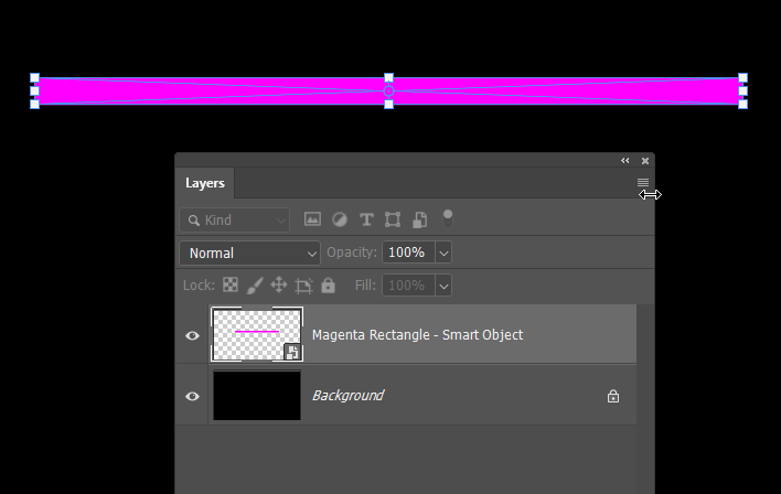 How to expand a rectangle only on 1 side? - Adobe Product Community ...