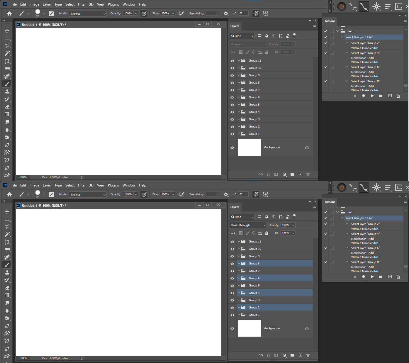 Solved: Merge group by name - Adobe Community - 12132602