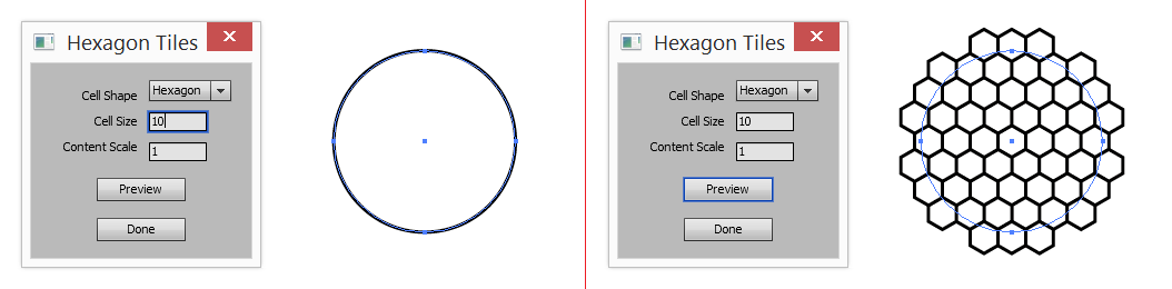Hexagonal tiles script - Adobe Product Community - 12133981