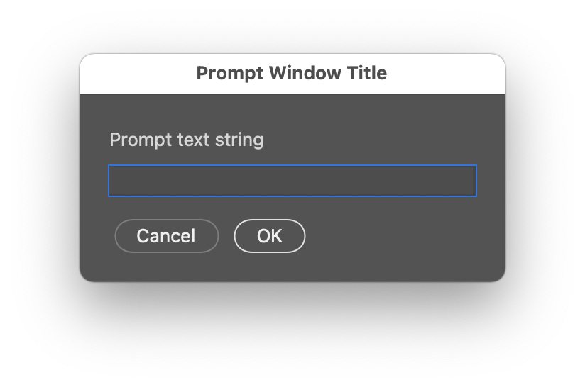 Solved: Prompt alert dialog font styling - Adobe Product Community ...