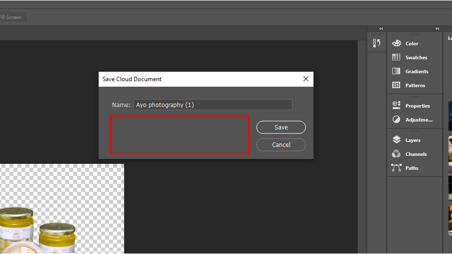 How save my work in my device using photoshop 2020... - Adobe Support ...