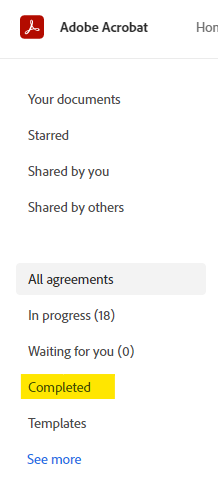 Solved: Create folders for signed agreements - Adobe Product Community ...