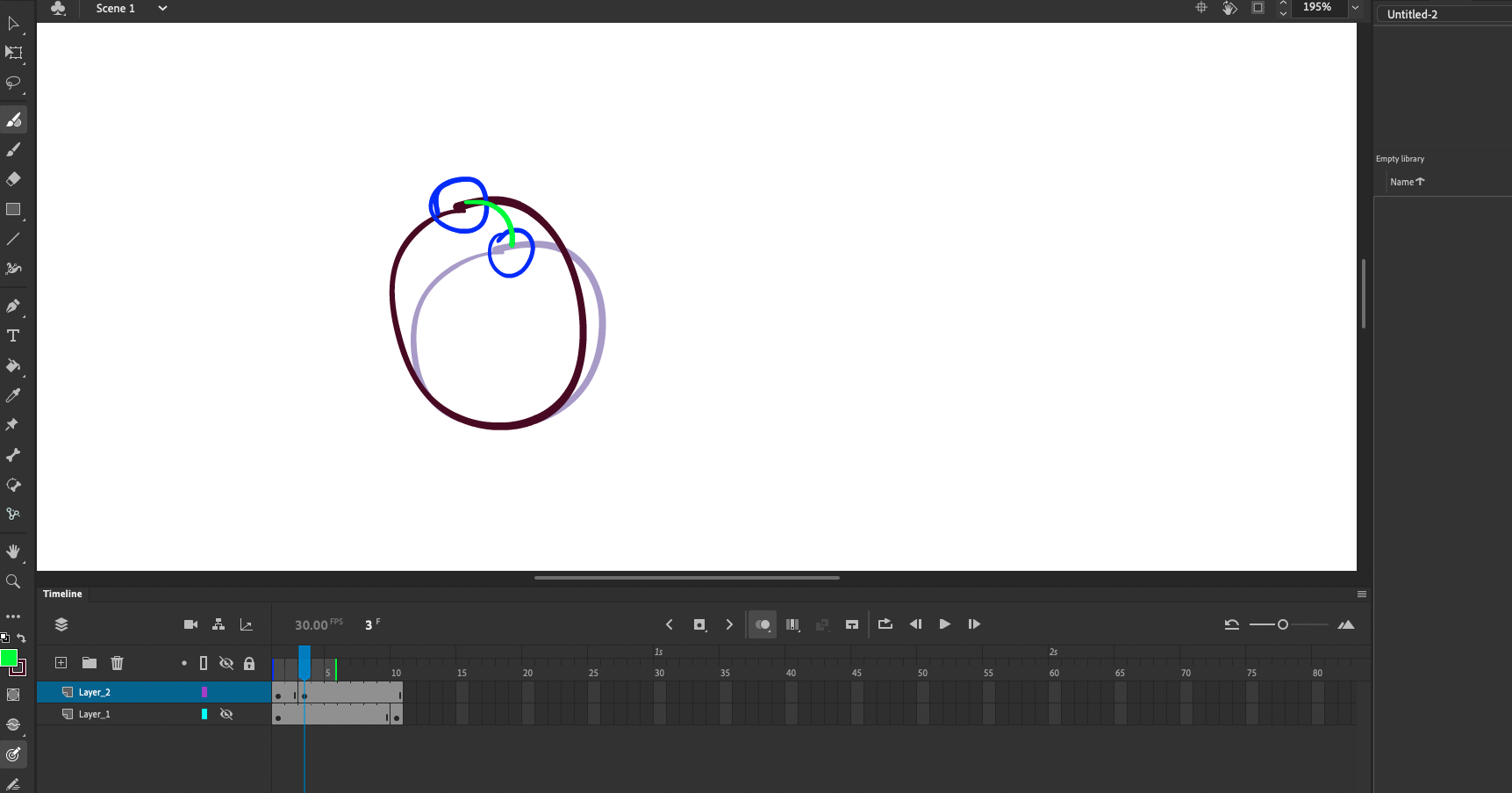Shape Tweens and Guides - Adobe Community - 12145532