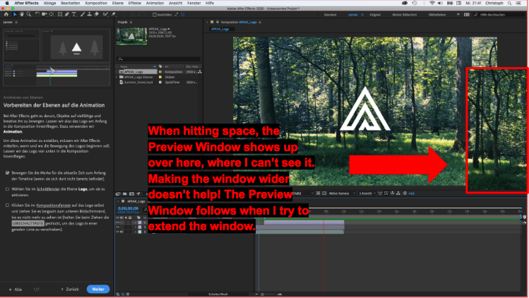 After Effects preview glitches - Adobe Community - 10752239