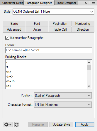 Bold numbers Regular font after number in list - Adobe Community - 12151512