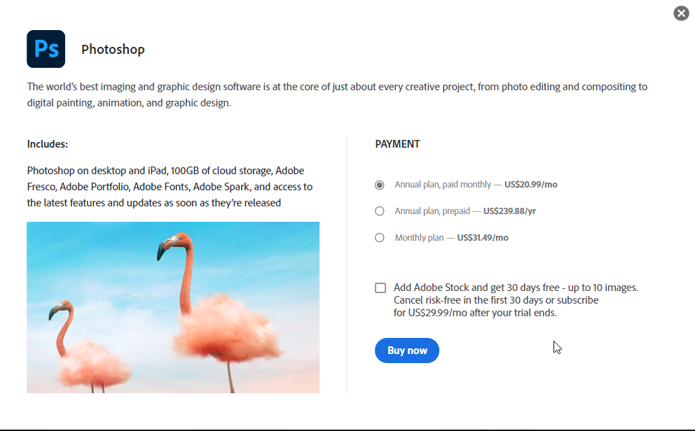 Solved: Can't Buy - Adobe Product Community - 12158207