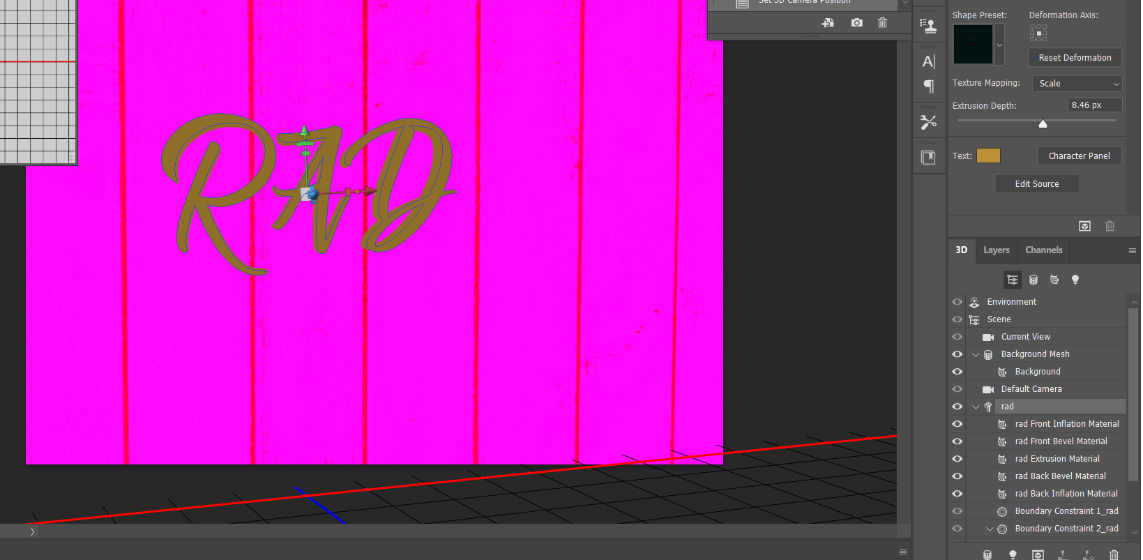 background becoming pink (photoshop 3d) - Adobe Product Community ...