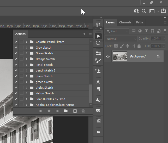 Solved: New User - Actions Panel Question - Adobe Product Community ...