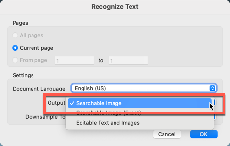 Changing OCR recognized text without changing the ... - Adobe Product ...