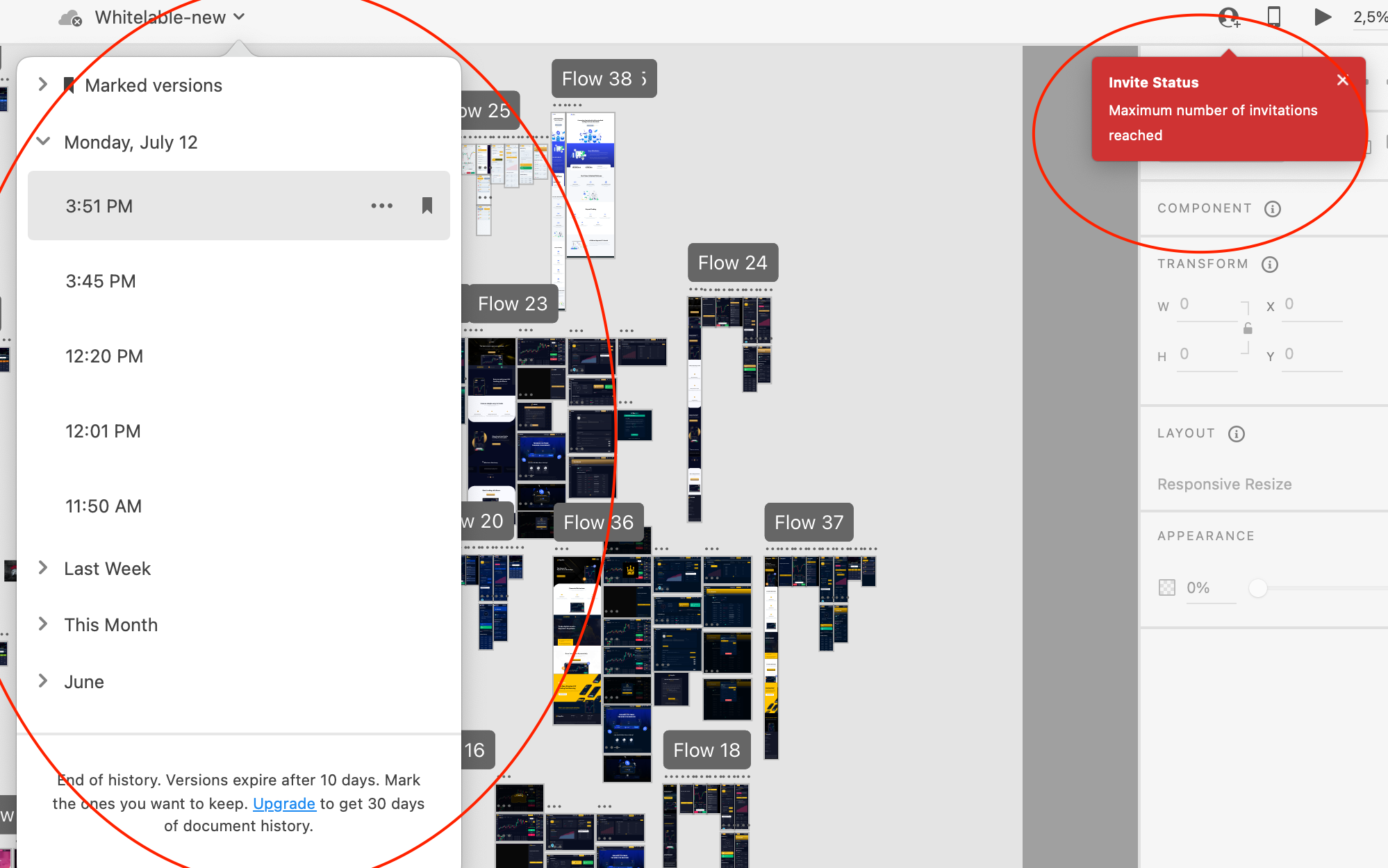 Solved: Error - Maxium number of invitations reached while... - Adobe Support Community - 11530124