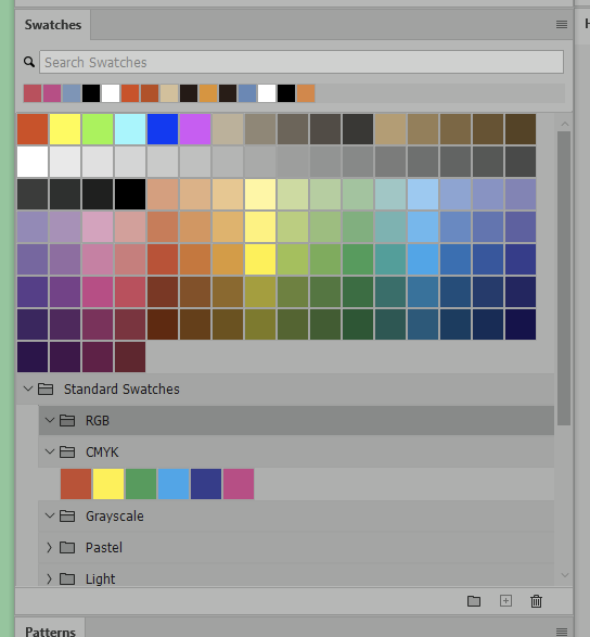 Swatches folder - Adobe Support Community - 12174755