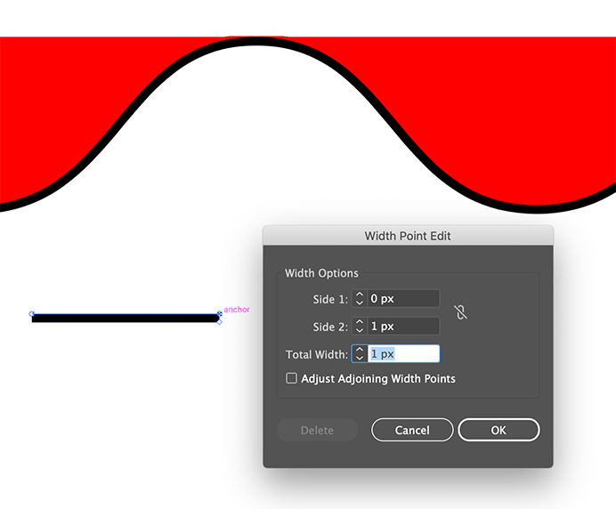 Fill above a single wave line - Adobe Product Community - 12176366