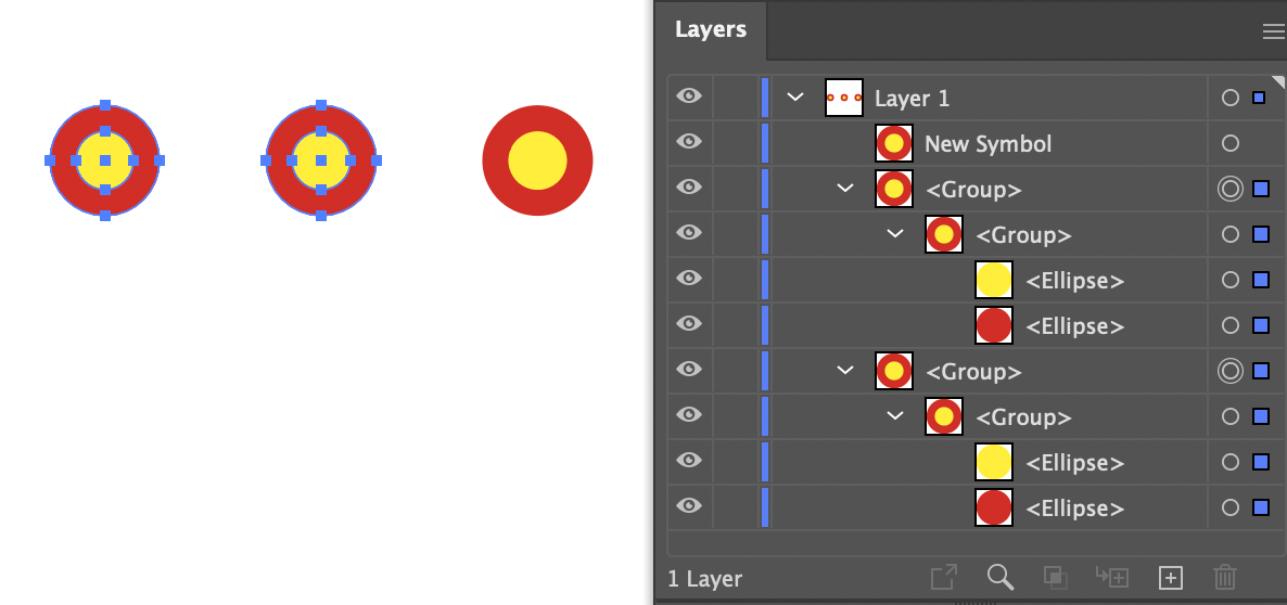 How to break symbol and select Group - Adobe Product Community - 12177646