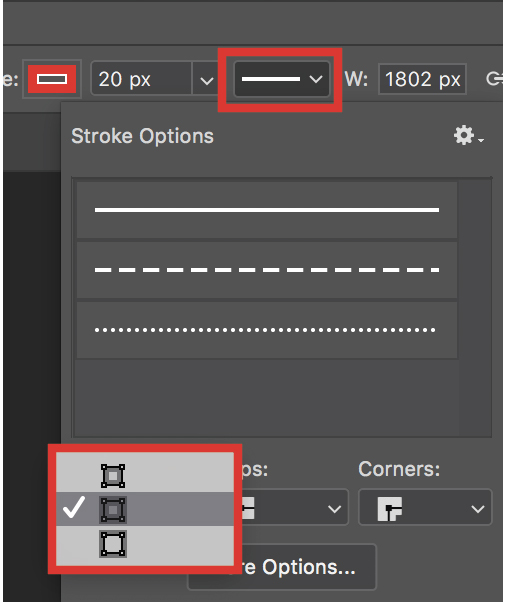 Photoshop - How to use the Shapes Line Tool? - Adobe Community - 10755158