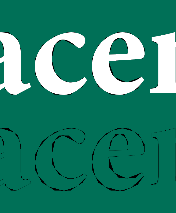 Solved: Letter's filling in with gray color - Adobe Product Community ...