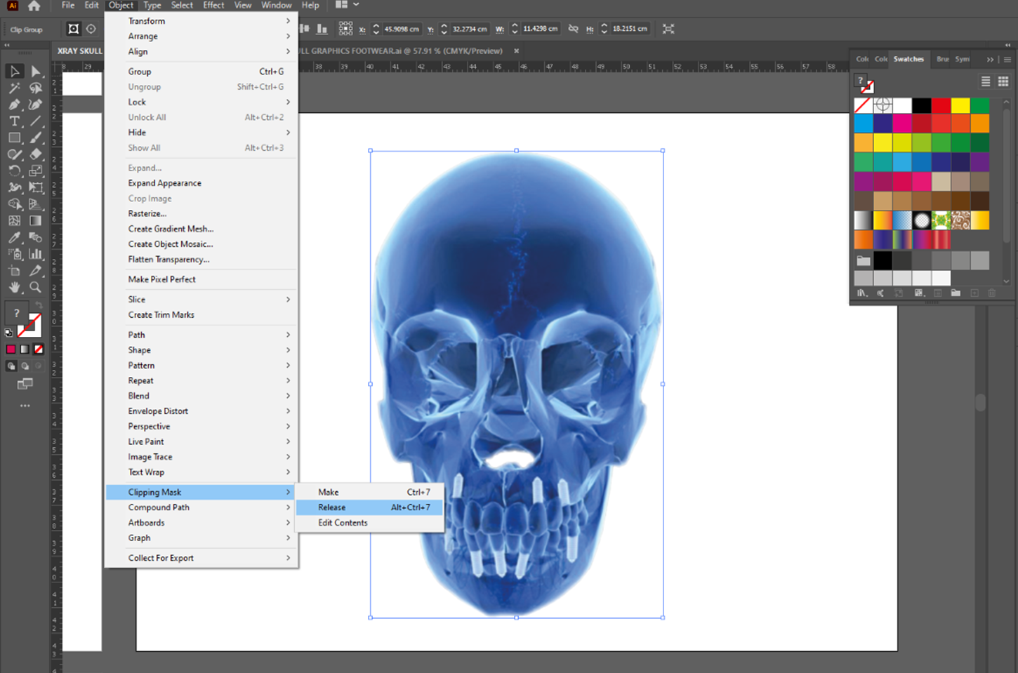 can't change the colour of my image in illustrator - Adobe Product ...