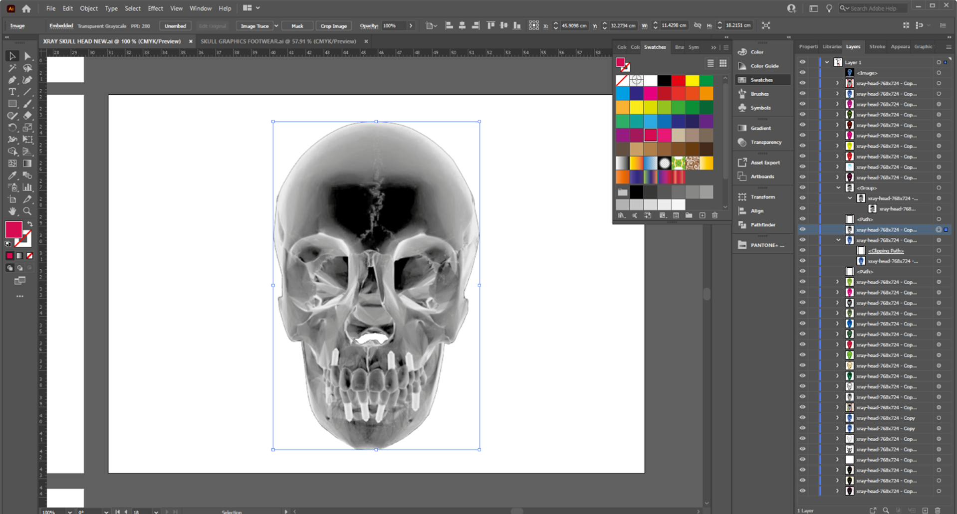 can't change the colour of my image in illustrator - Adobe Product ...