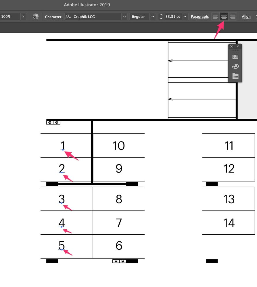 Export Svg Text Coordinates Bug Text Aligncenter Adobe Support