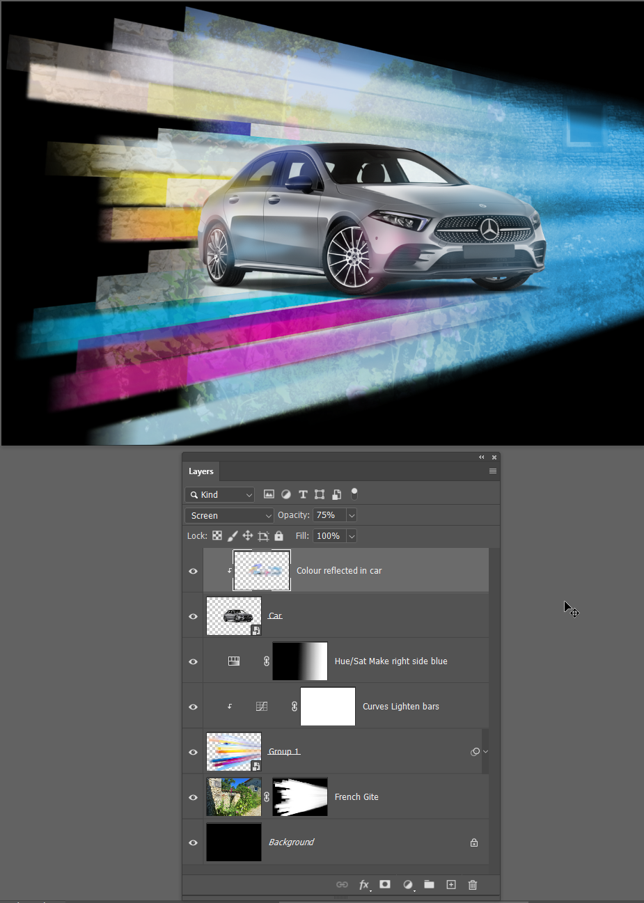how to achieve this background effect with photosh... - Adobe Product ...