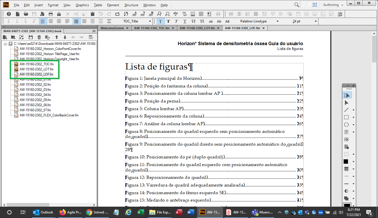 Solved: Update Book feature does not show LOF chapter for ... - Adobe ...