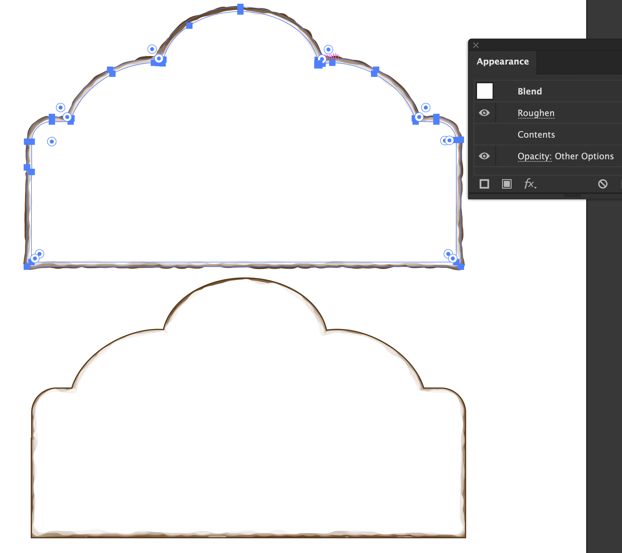 Solved: How can I create inked edges effect in Illustrator - Adobe ...