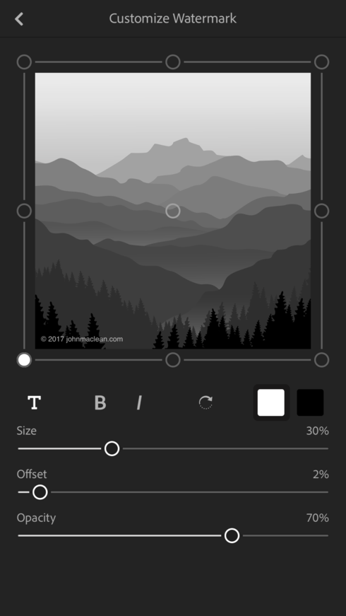 P: Graphical & Image Based Watermarks on images - Adobe Product ...