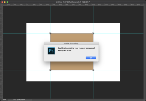 P: Perspective Warp plus Guides = Program Error - Adobe Community ...