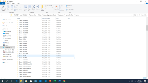 P: Support for Canon .CR3 Camera-matching Profiles - Adobe Product ...