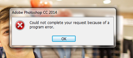 P: "Program Error" - Editing text layer - PS CC 20... - Adobe Community ...