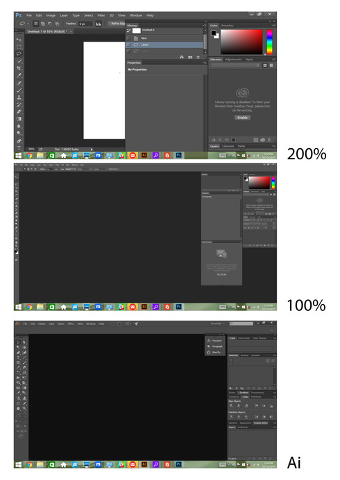P: More flexible UI scaling on Windows - Adobe Product Community - 12248872