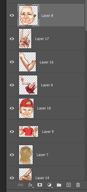 P: Recessed layer thumbnails - Adobe Product Community - 12249330