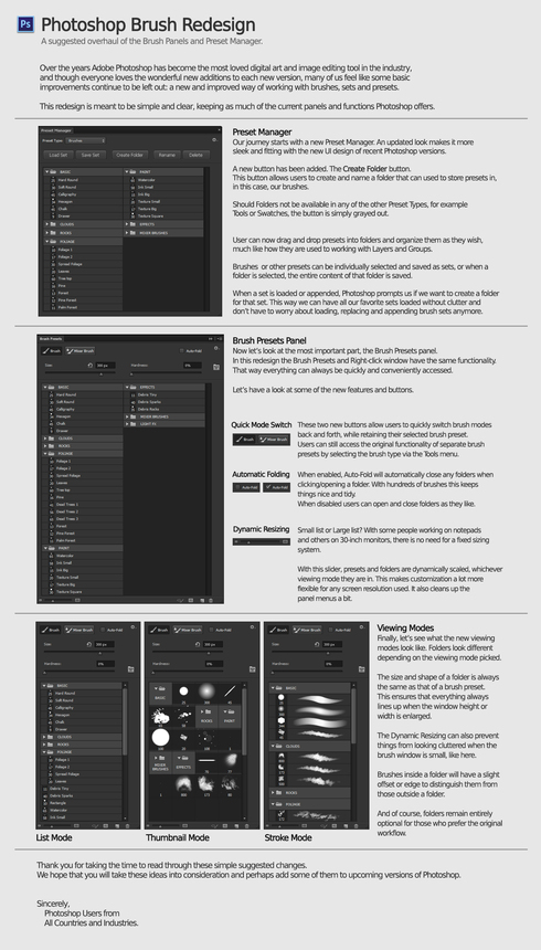 P: Custom brushes organization/sub-menus - Adobe Community - 12249270