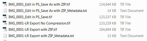 P: TIFF compression settings have no effect when L... - Adobe Product ...