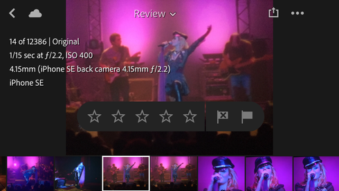 P: Lightroom Mobile: Restore full screen "Rate and... - Adobe Product ...