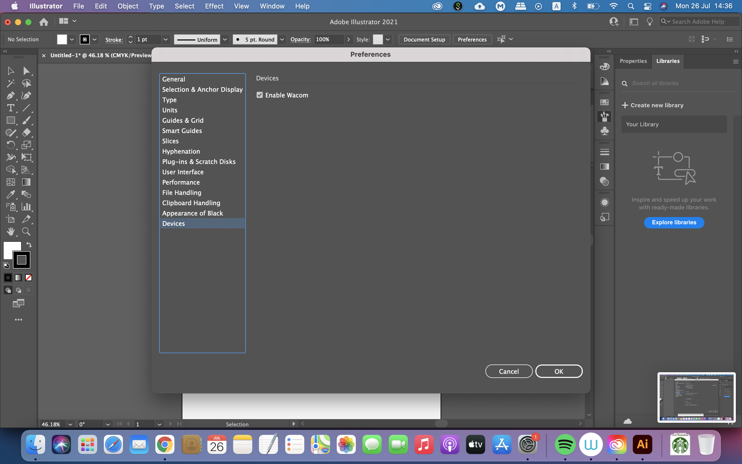 Please help, Illustrator 2021 not work perssure ?... - Adobe Product Community - 12206982