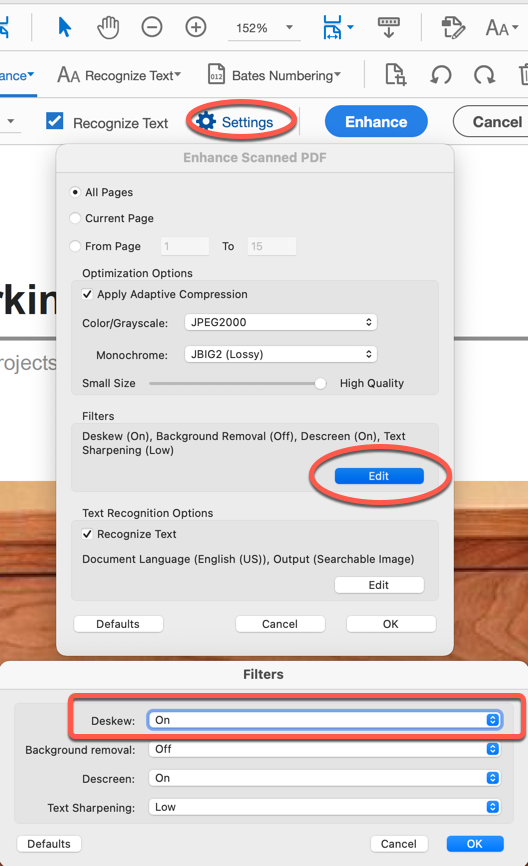 Solved: OCR Skews Page - Adobe Product Community - 12207662