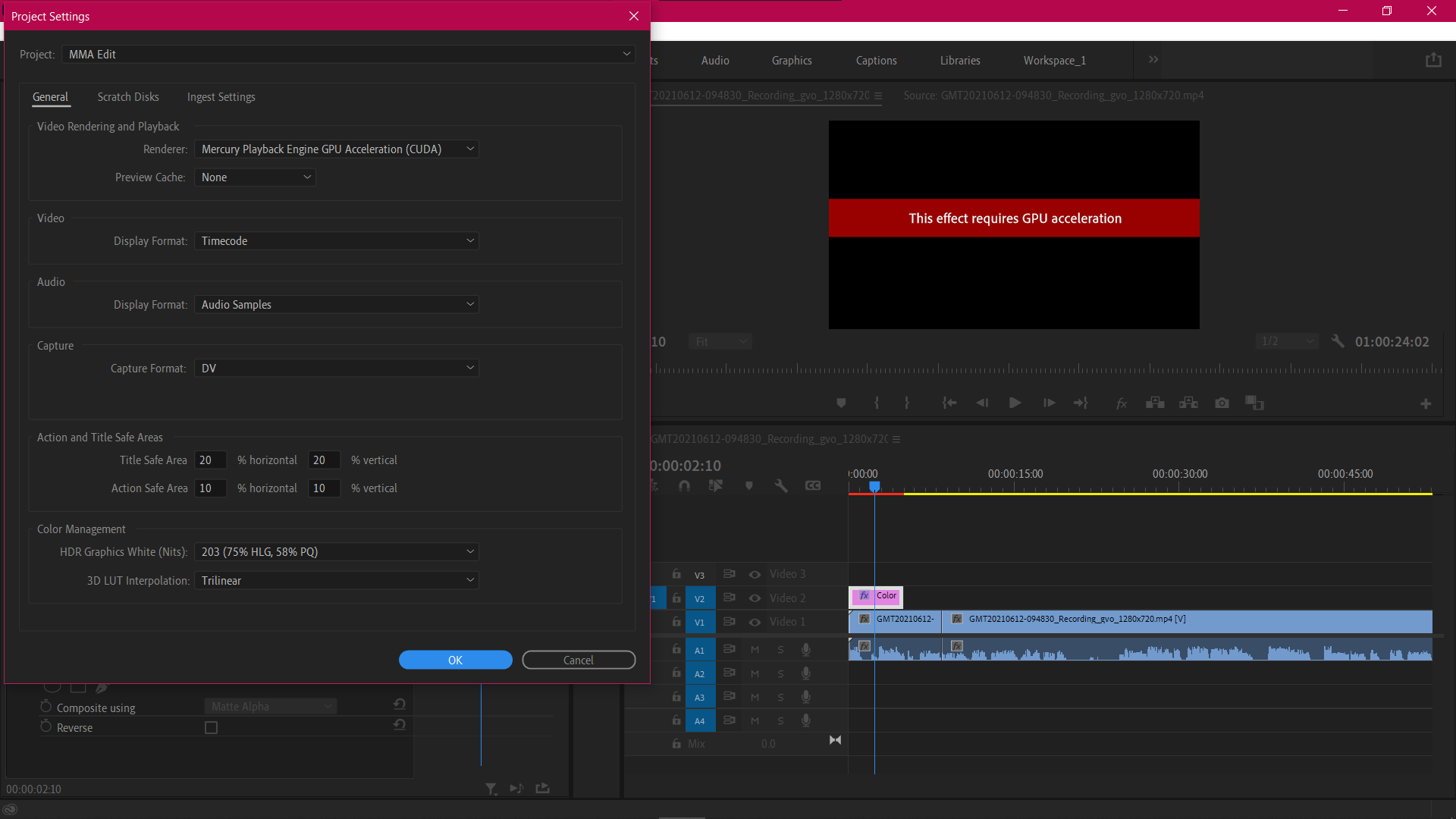 Solved: Can anybody help figure this GPU Acceleration erro... - Adobe ...