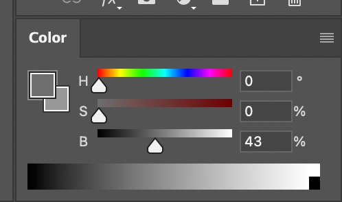 Solved: Greyscale Slider and Greyscale Ramp are color pick... - Adobe ...