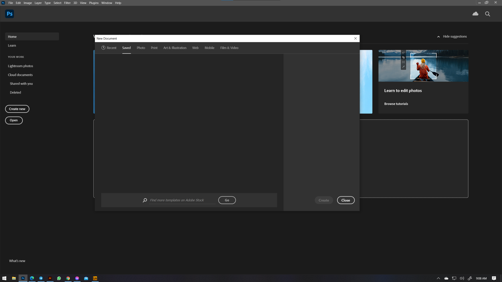 Solved: recent files missing - Adobe Product Community - 12196713