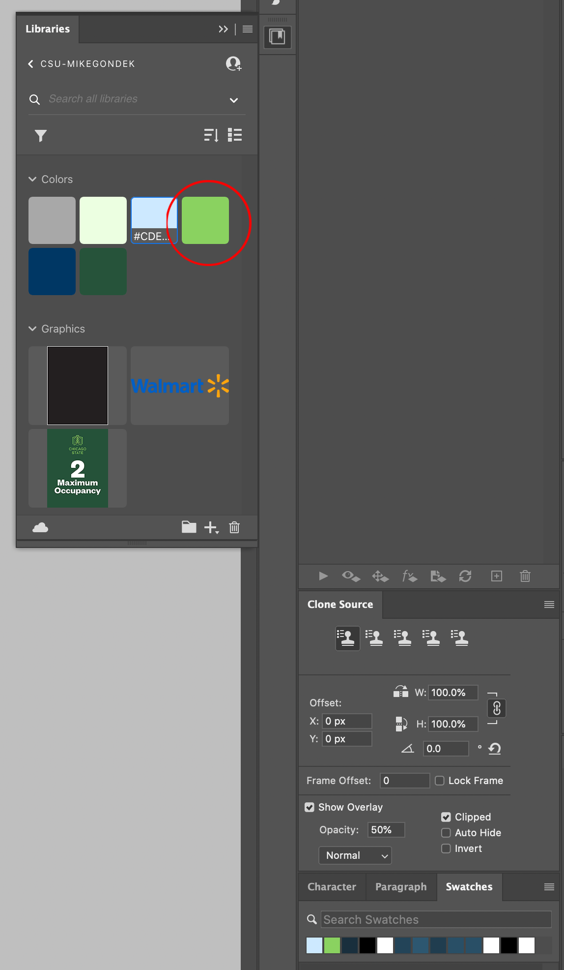 How to get colors from library into swatches? - Adobe Product Community ...