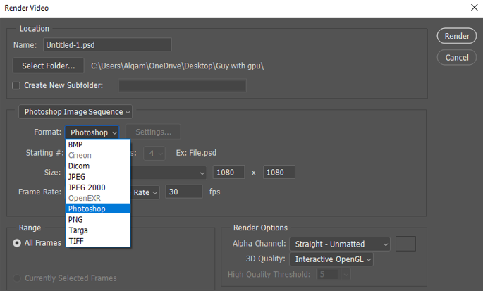Solved Ae Cant Render As Mp4 There Is No Option To Adobe Community 9295301 