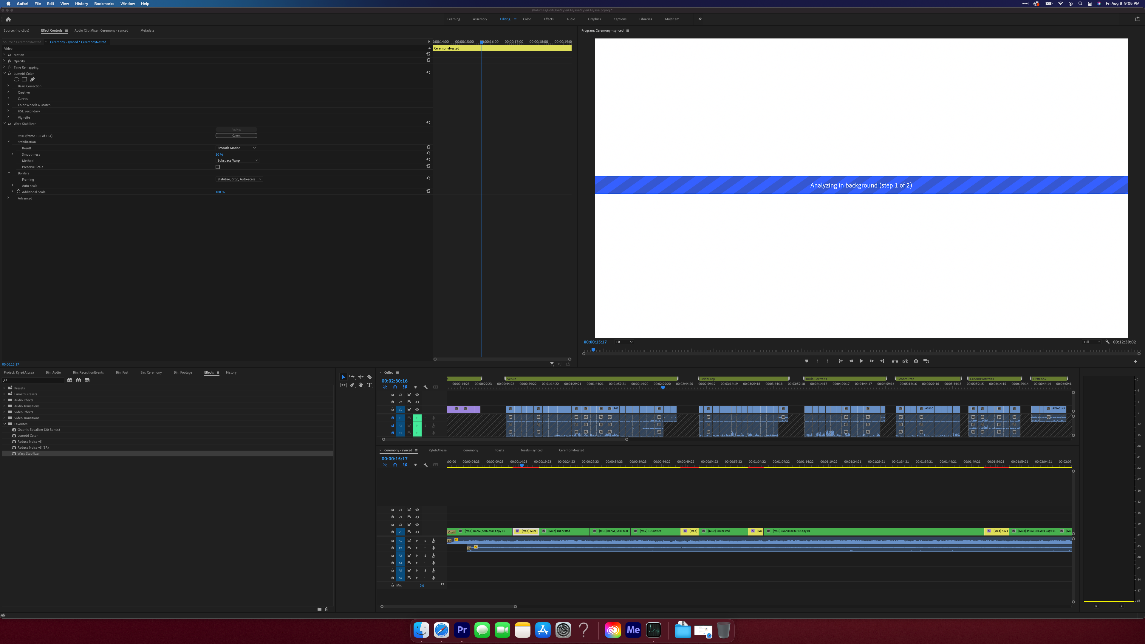 Solved: Program Monitor Turns White When I Apply Warp Stab... - Adobe ...